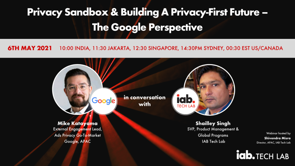 Privacy Sandbox & Building a Privacy-First Future - Google Perspective ...