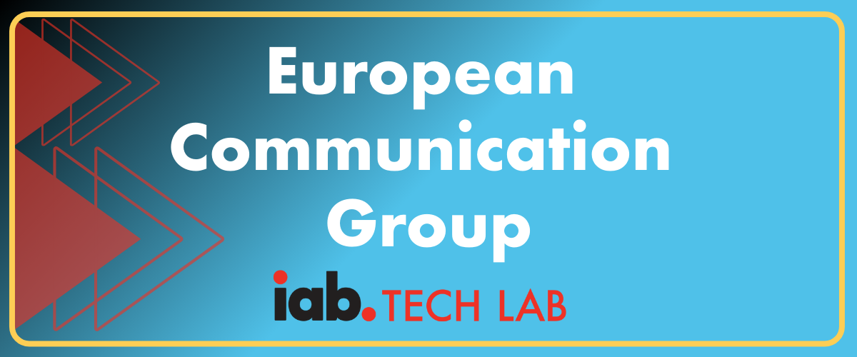 European Communication Group (ECG) from IAB Tech Lab